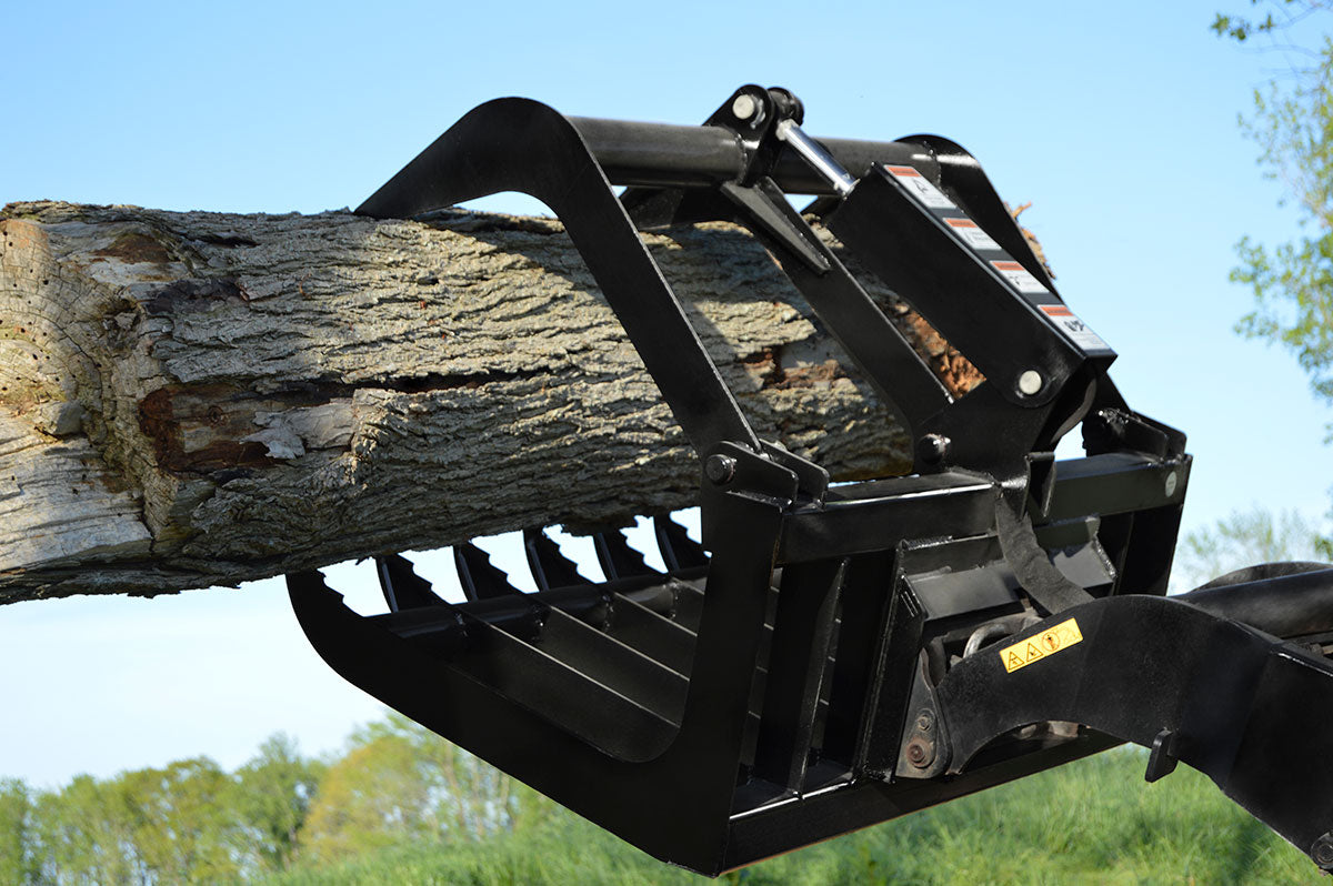 Mini Skid Steer & Compact Tractor Root Grapple – Trubilt